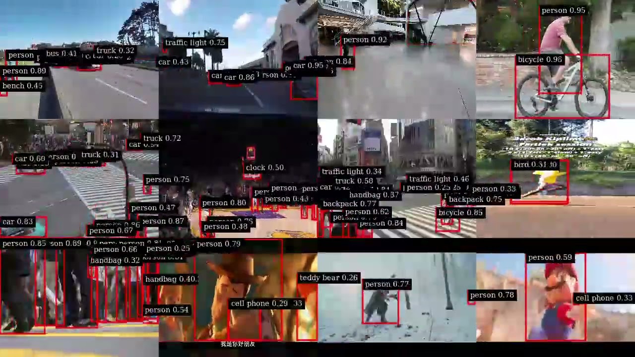 Demo of deploying yolov7 with TensorRT and Deepstream acceleration (12x multi-stream).