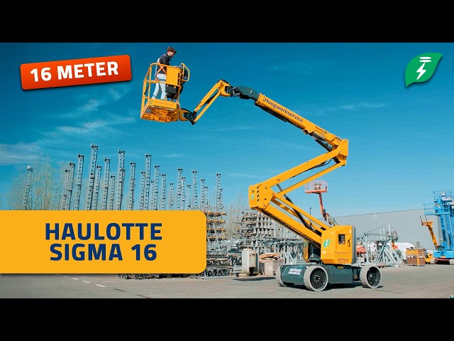 Kniktelescoophoogwerker Haulotte Sigma 16 pro - Hoogwerkservice