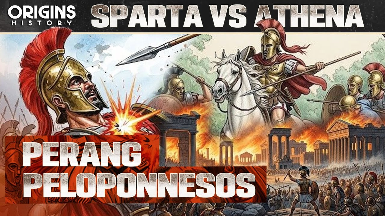 Sparta Destroys Athens! The Peloponnesian War That Ended the Greek Glory!