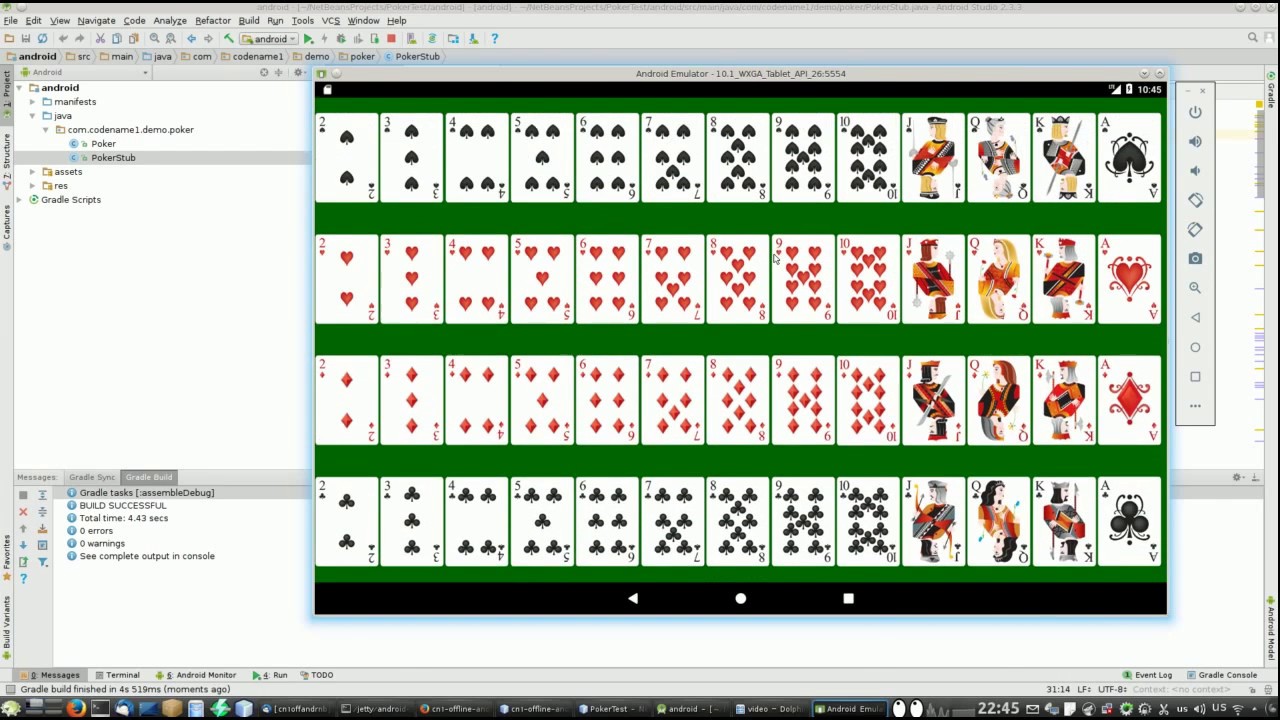 Codename One Android offline build Netbeans plugin
