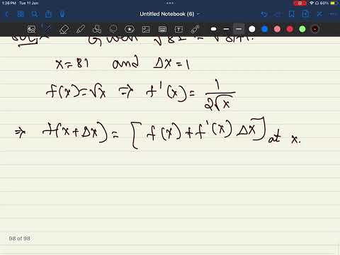 Approximate value of square root of 82.