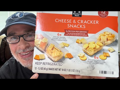 Sams Club Find- Member's Mark Cheese & Cracker Snacks- So Good!