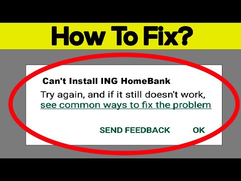 How To Fix Can't Install ING HomeBank App Error In Google Play Store in Android - Can't Download App