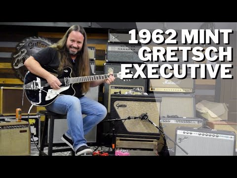 Gretsch 6163 Executive 1962 Grey with Original Speaker | Reverb