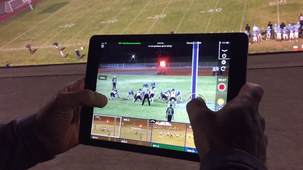 Wireless Endzone Cameras