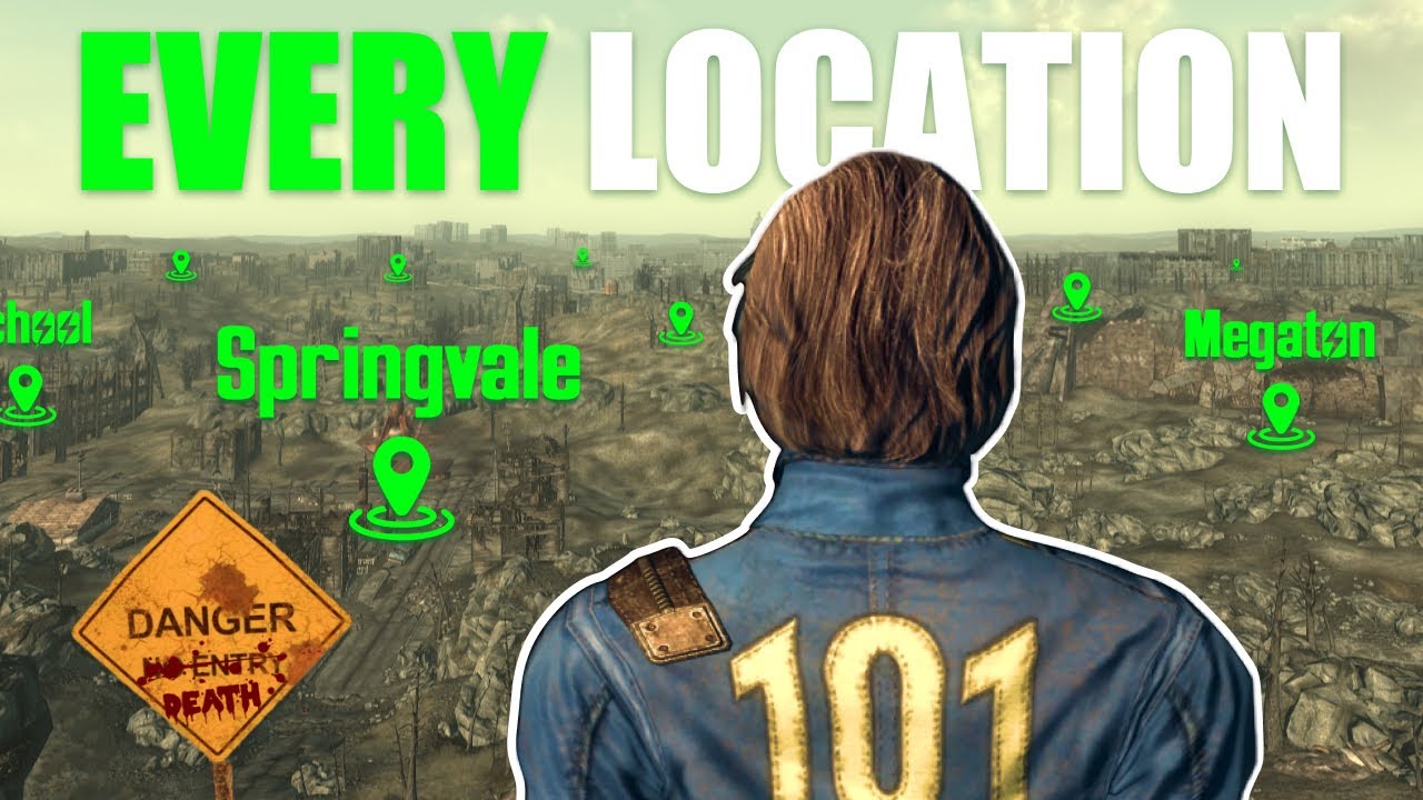 I Explored Every Location in FALLOUT 3
