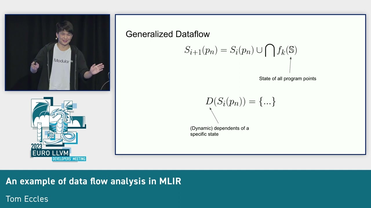 2023 EuroLLVM - MLIR Dataflow Analysis