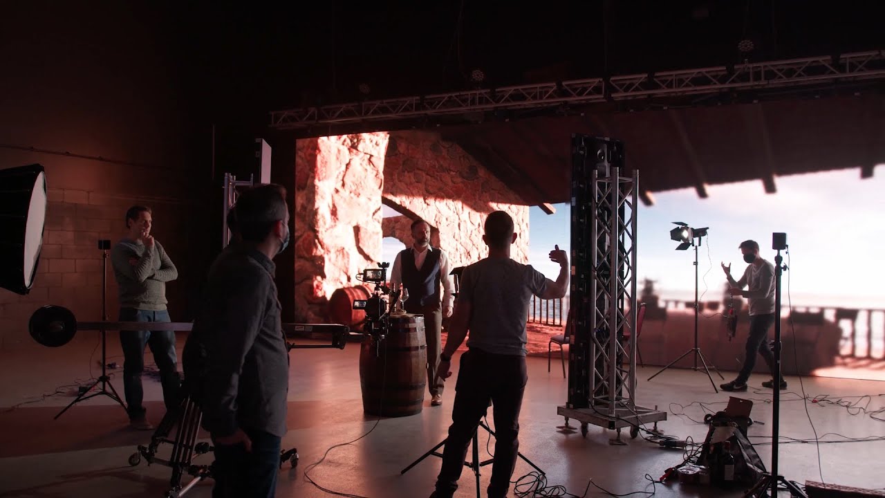 LED based virtual production | Aximmetry