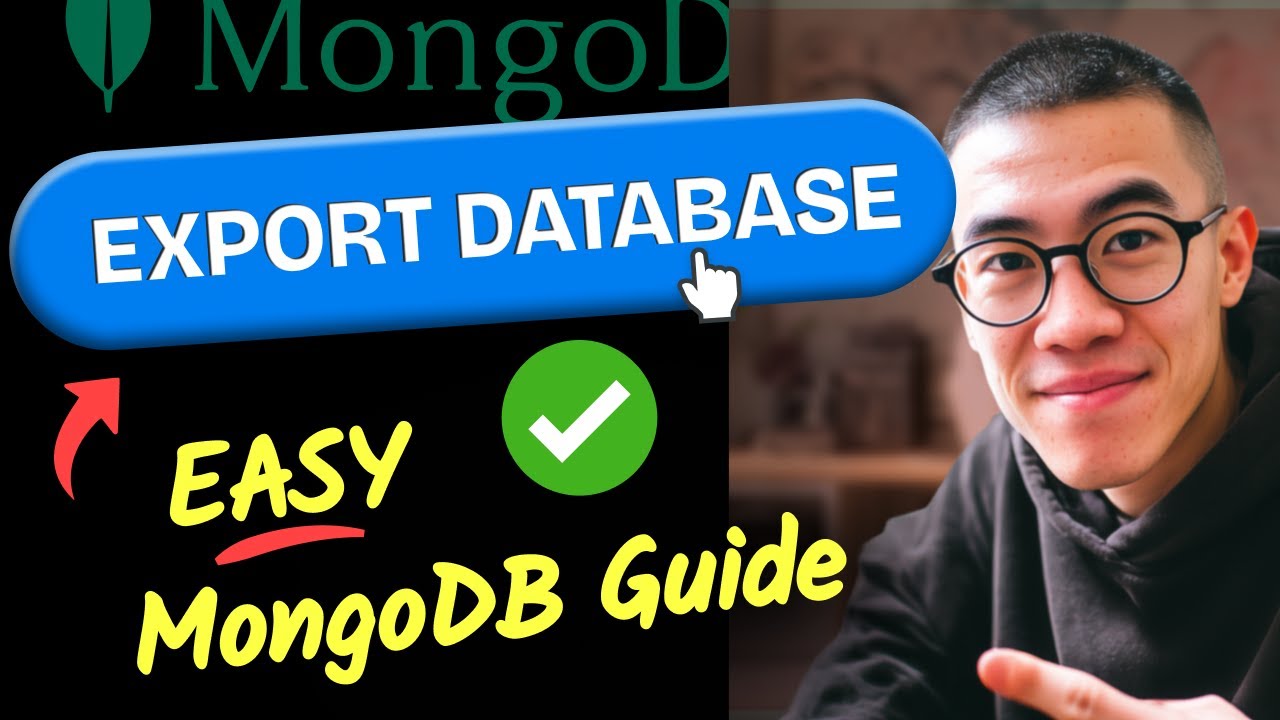 How to EXPORT MongoDB DATABASE (Step by Step)