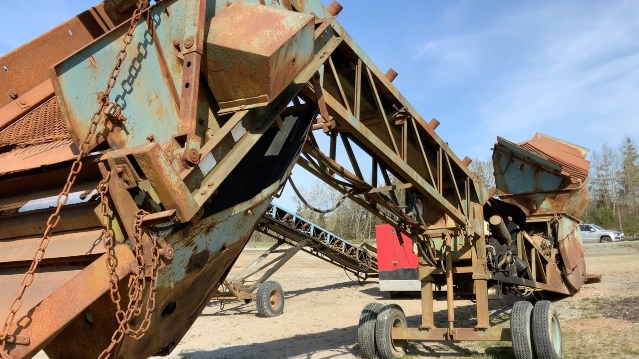 Sorteringsverk Powerscreen Mk 3, Alingsås, Klaravik auktion