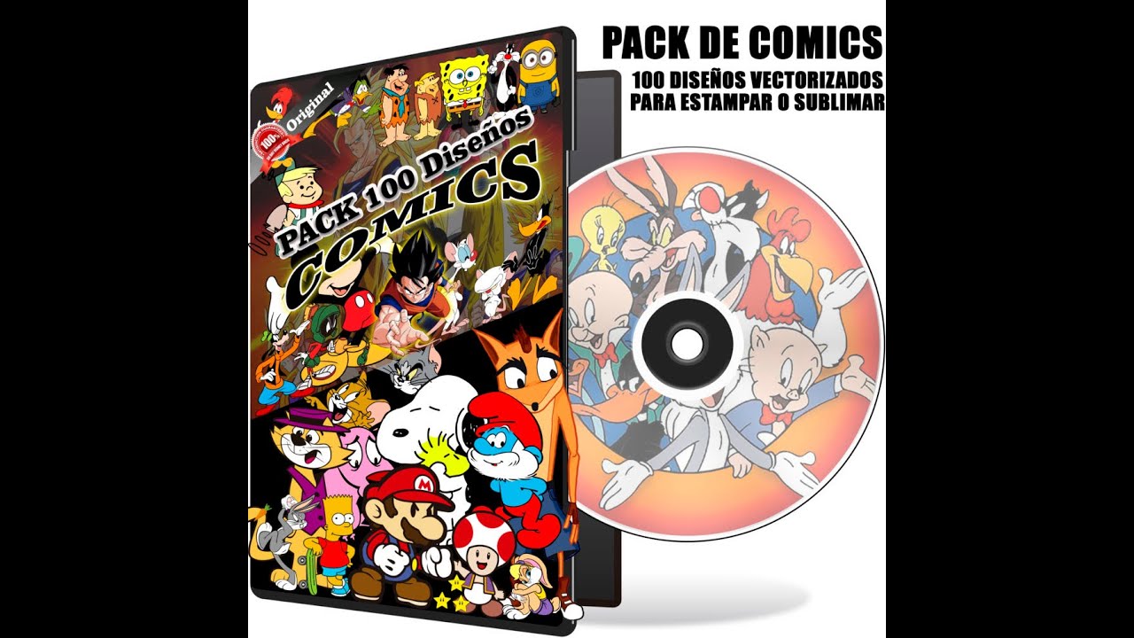 😱 MEGA PACK DE VECTORES COMICS 🔥DESCARGA GRATIS ✔️