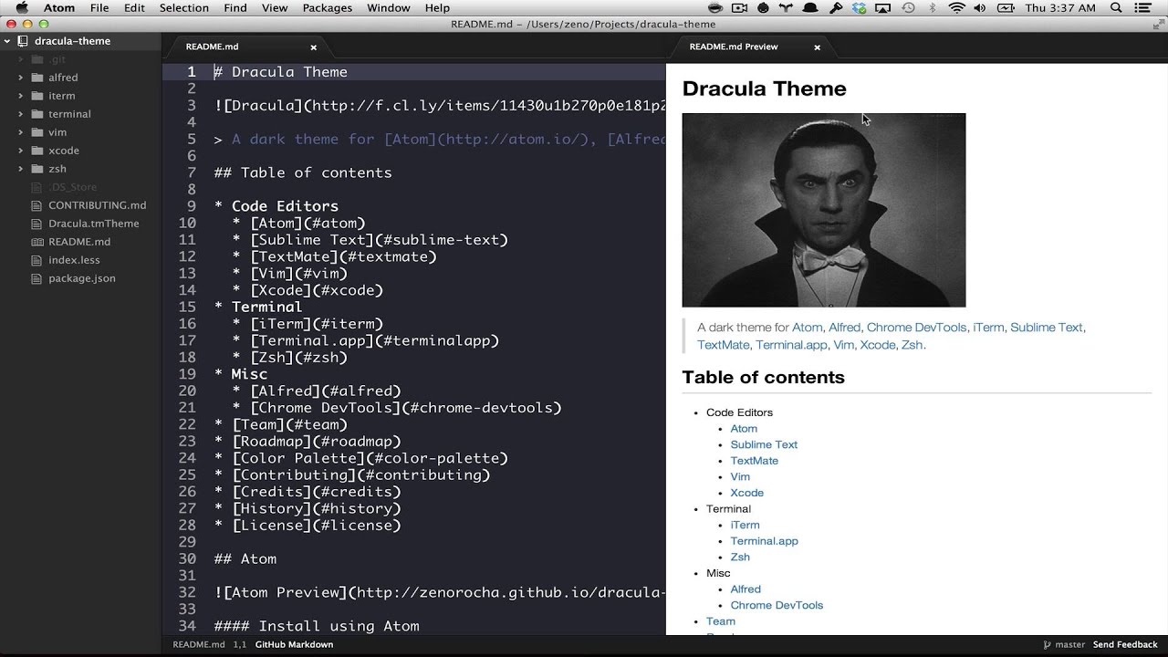 First impressions about Atom, GitHub's new text editor