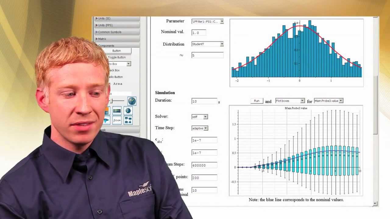 MapleSim: Customized Analysis