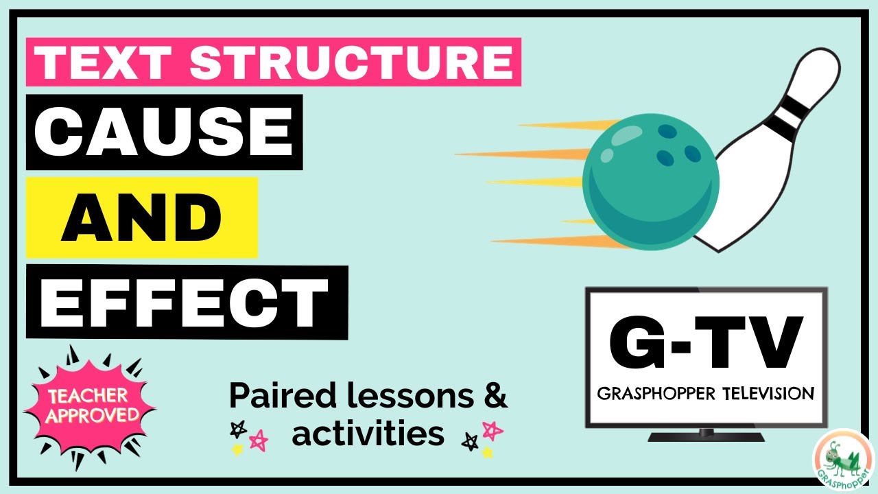 Cause and Effect Text Structure Nonfiction Texts for Kids