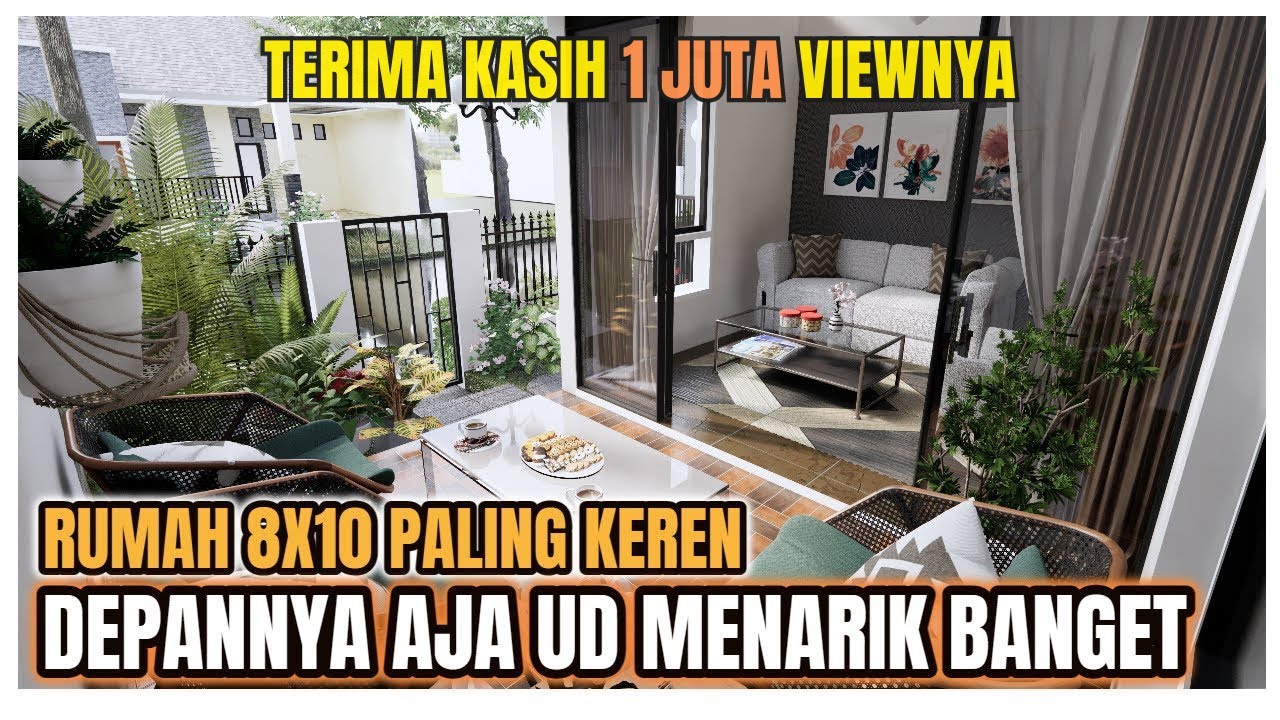 Simple Yet Amazing 8x10 houseplan design that u must see