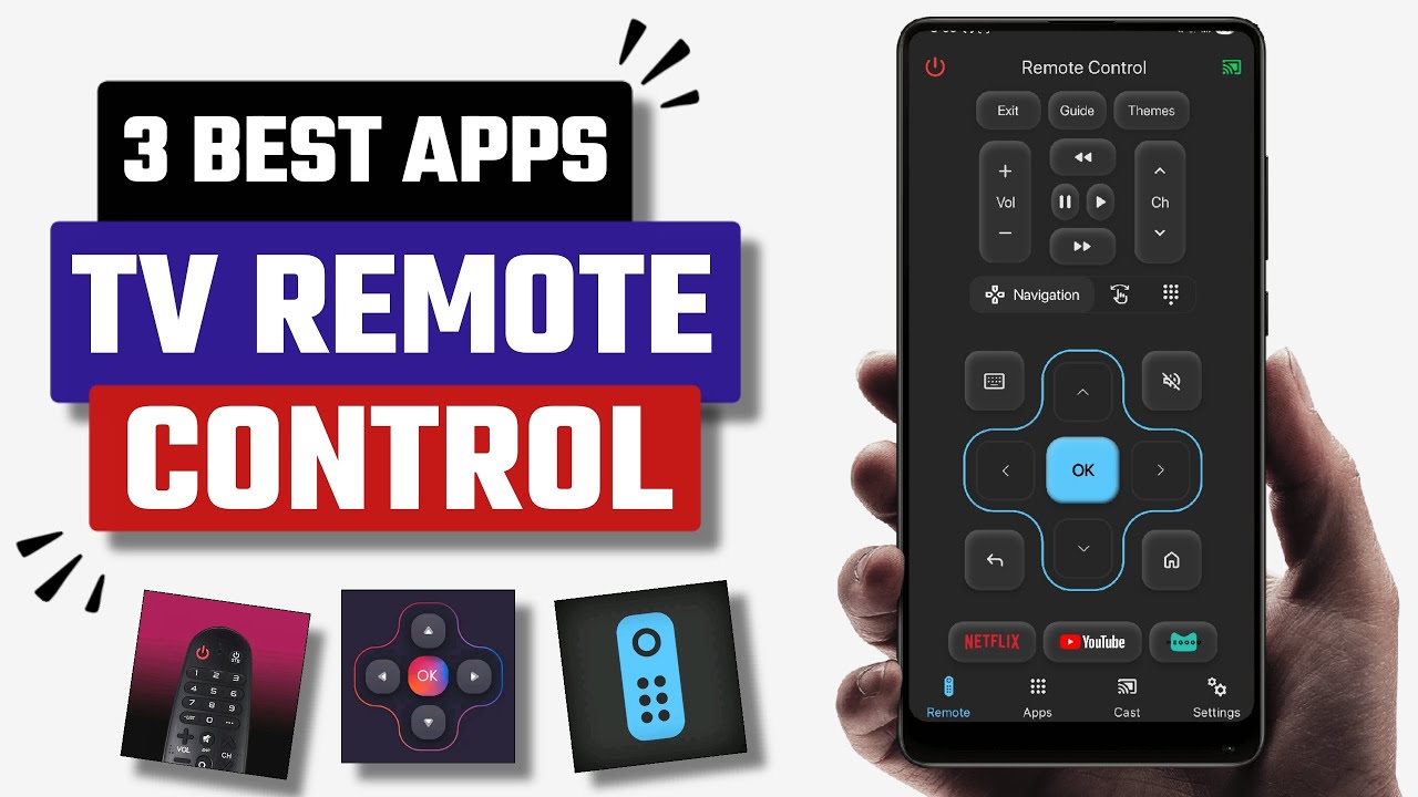 3 Best TV Remote Control Apps for Android 2026