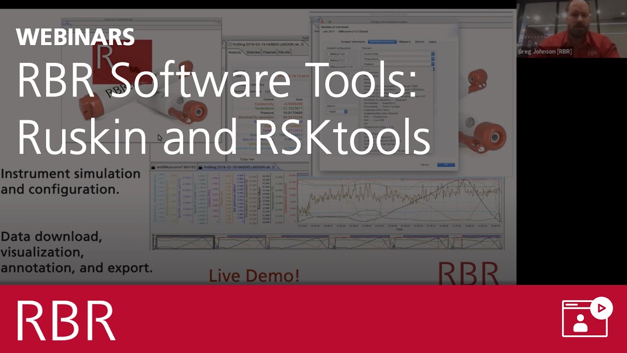 RBR Software Tools: Ruskin and RSKtools