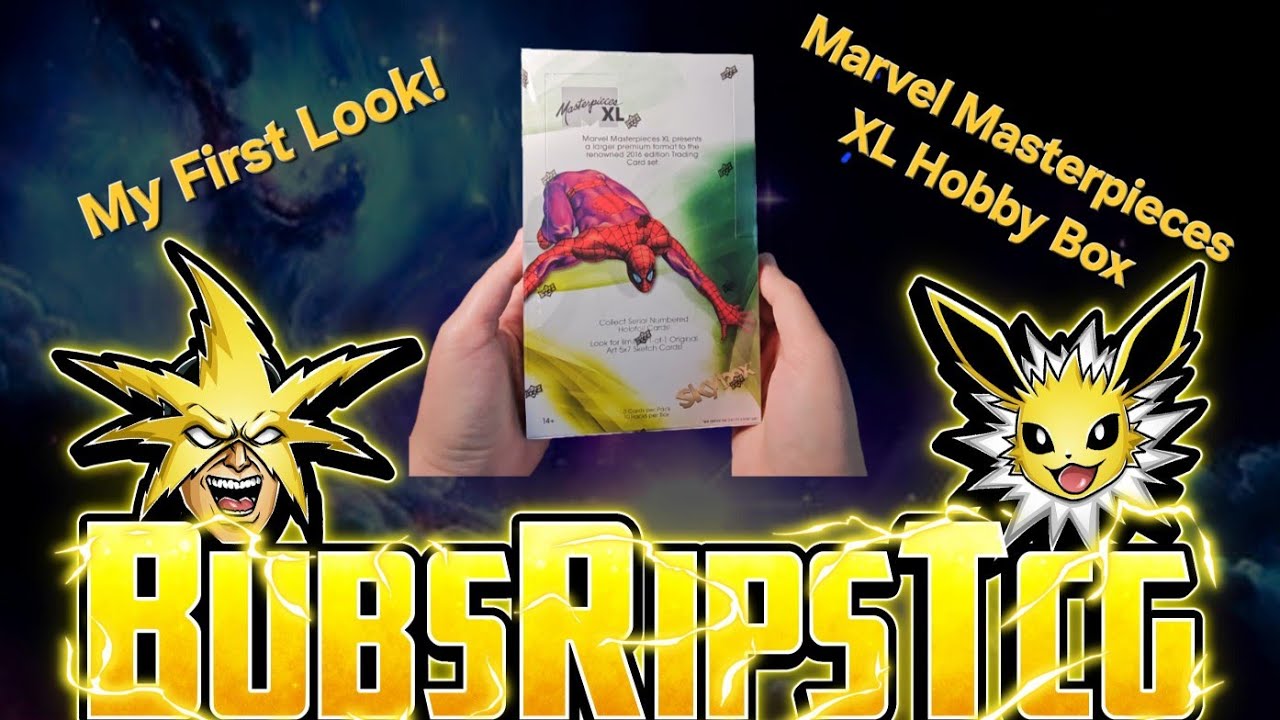 2024 Marvel Masterpieces XL Hobby Box! Spidey Hit!