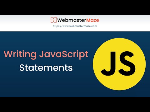 Writing JavaScript Statements