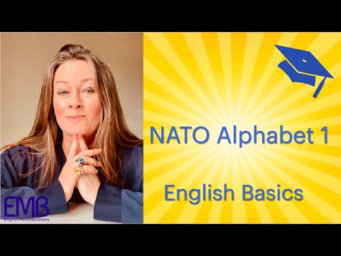 NATO Alphabet 1 - Listen and repeat