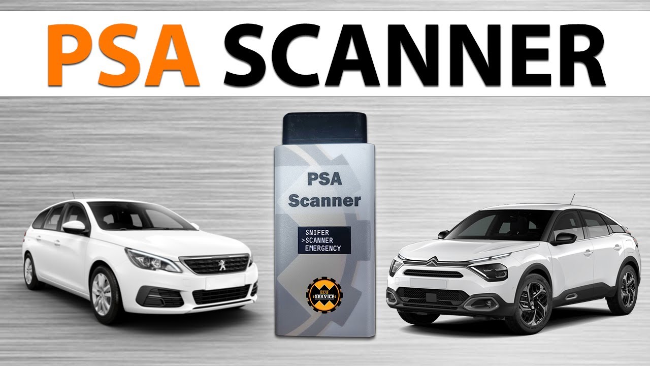 PSA SCANNER / All key lost / Emergency Start / PIN CODE Reader