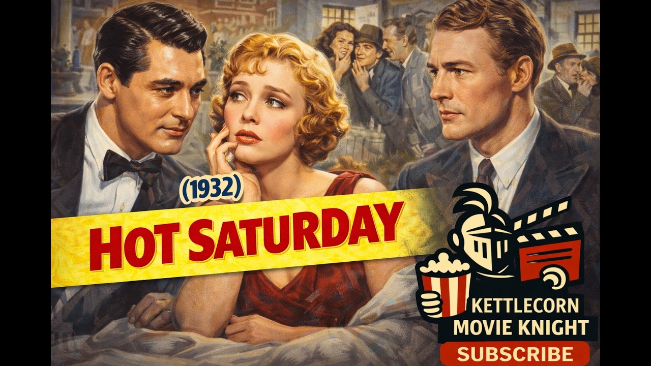 Hot Saturday (1932) | Cary Grant Pre-Code Drama | Classic Small-Town Scandal | Full Movie