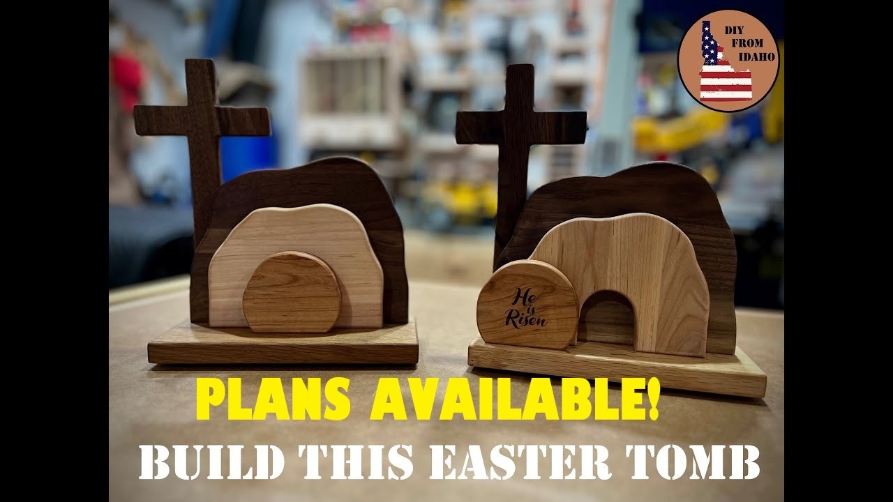 DIY Easter Tomb - PLANS AVAILABLE