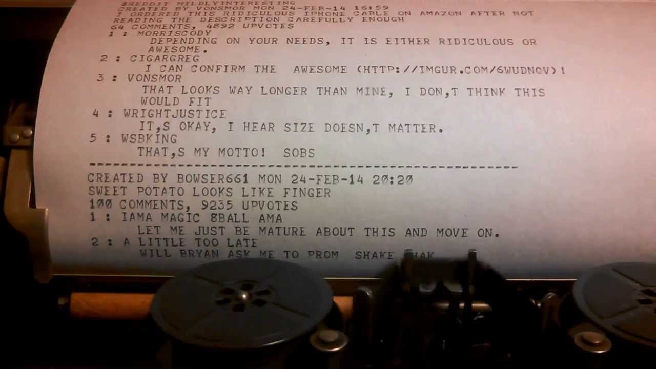 the reddit client for teletype
