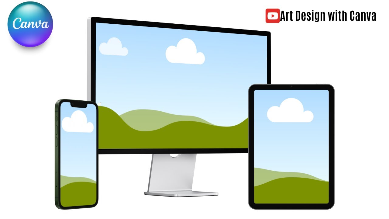 How to Create Multiple-Devices Mockup in Canva Tutorial