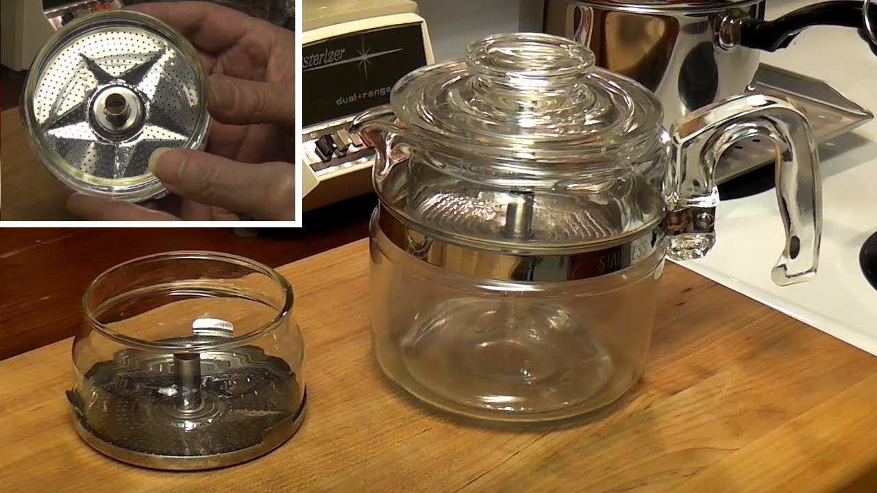 PYREX PERCOLATOR did you know... and Chemex filter hack