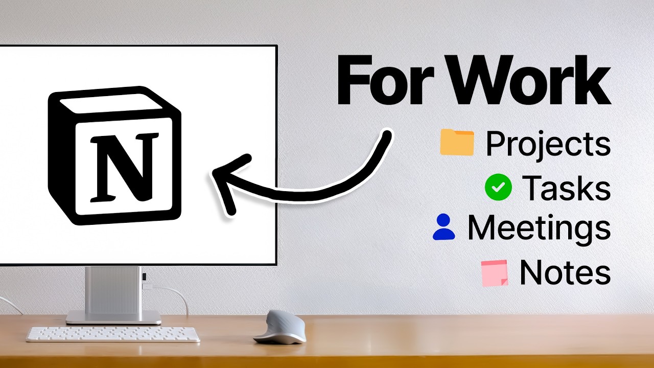 Notion for Work | My Job Dashboard for Staying Organized