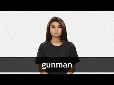 GUNMAN definition and meaning | Collins English Dictionary