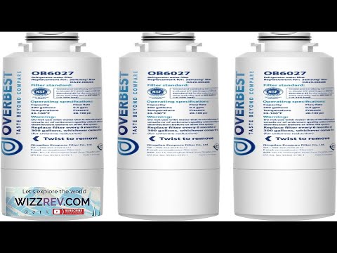 Overbest DA29-00020B Refrigerator Water Filter Replacement for Samsung HAF-CIN 46-9101 Review