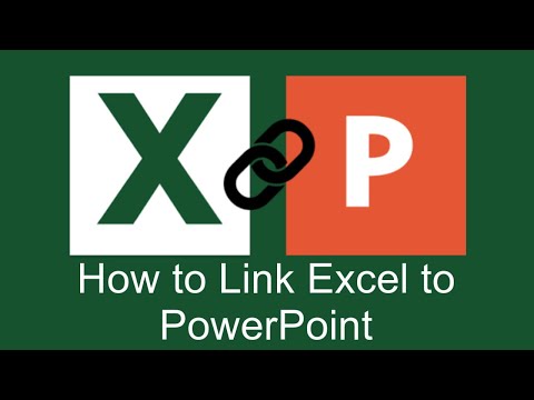 How to Link Excel to PowerPoint | How To Link An Excel Chart and Files Into