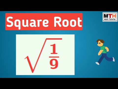 Square root of 1/9 | Root(1/9)