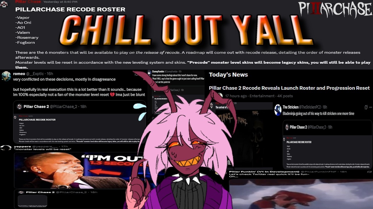 PILLAR CHASE 2 RECODE DRAMA (RANT)