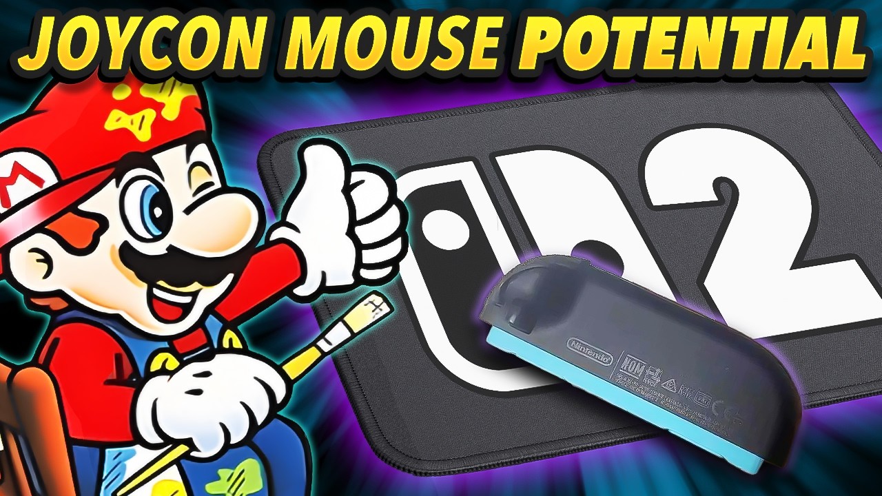 Exploring the Potential of Mouse Functionality in Switch 2's Joy-Cons ...