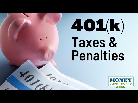 401(K) Cash Distributions: Taxes, Penalties, & Tax Strategies