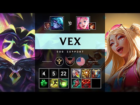 Vex Support vs Seraphine - NA Grandmaster Patch 25.10