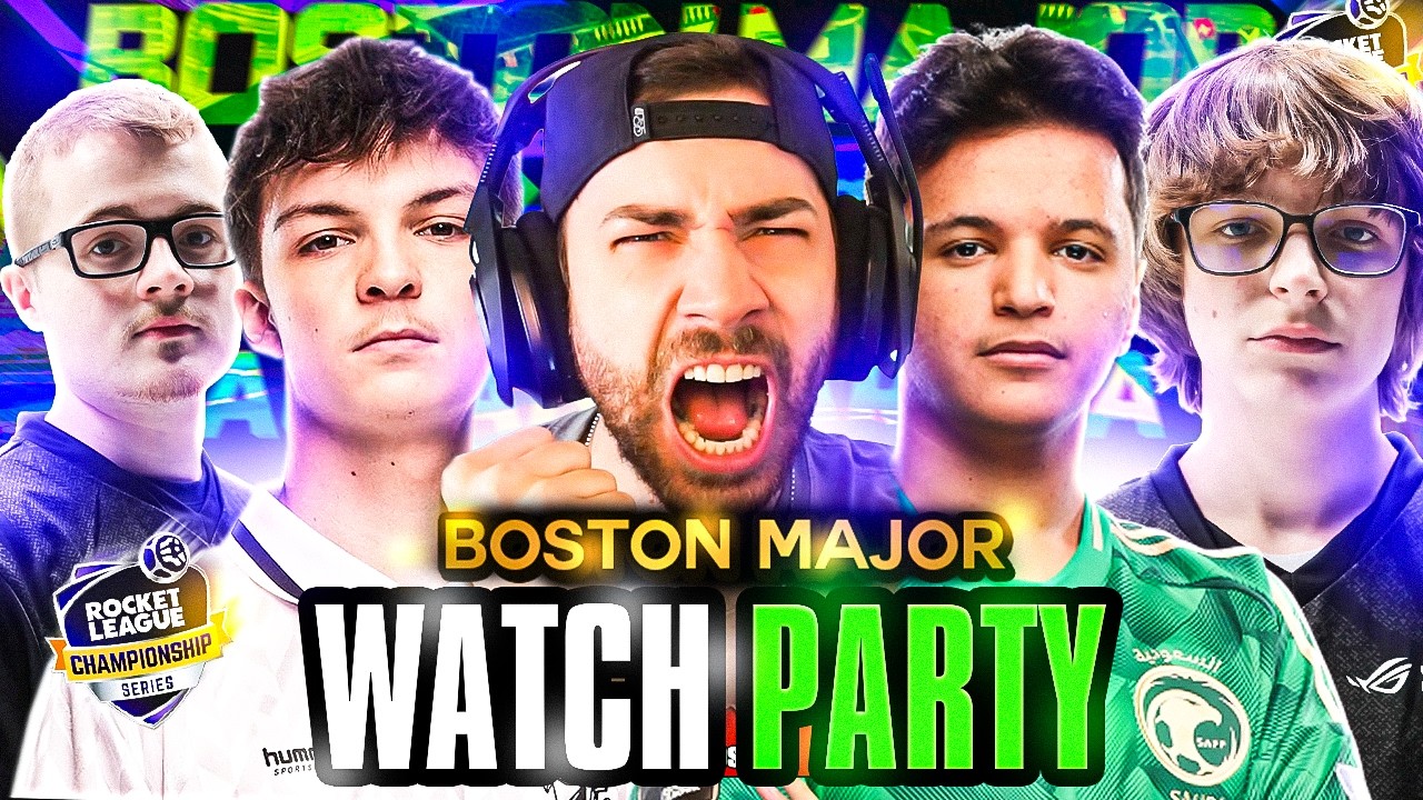 🔴LIVE -🏆OFFICIAL RLCS MAJOR WATCH PARTY🏆✅DROPS ON TW1TCH✅👍DROP A LIKE TO HELP ALG!!!👍