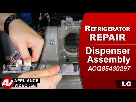 LG Refrigerator - Ui Not Working - Dispenser Assembly Repair and Diagnostic
