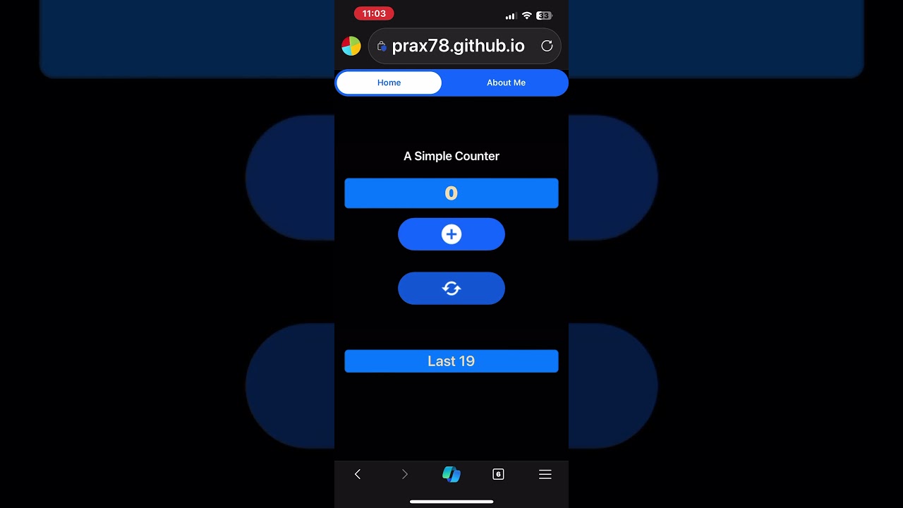 A simple counter app