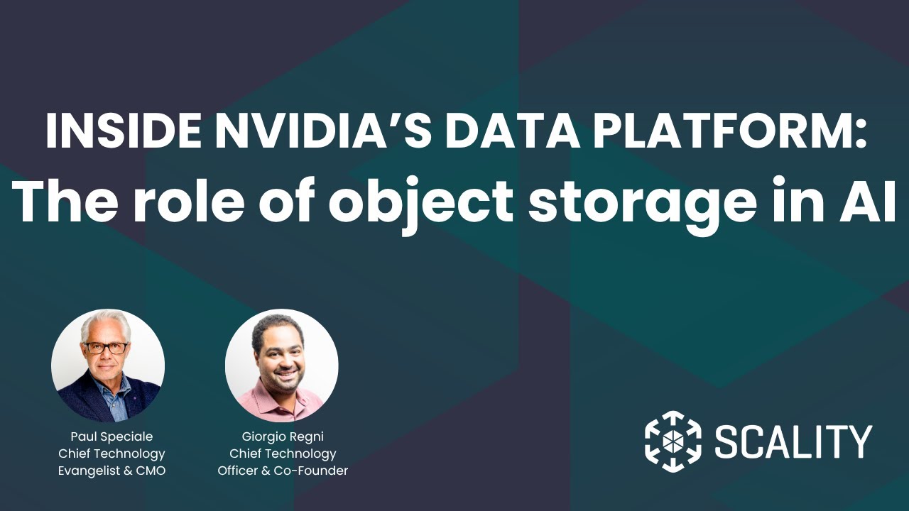 How Object Storage Powers the NVIDIA AI Data Platform