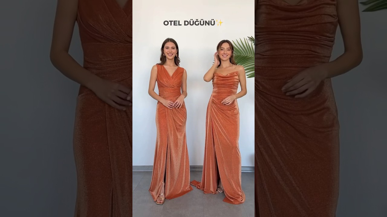 Mekanlara göre davet elbiseleri❤️399 TL’den başlayan fiyatlarla #wedding #abiye #weddingdress #düğün