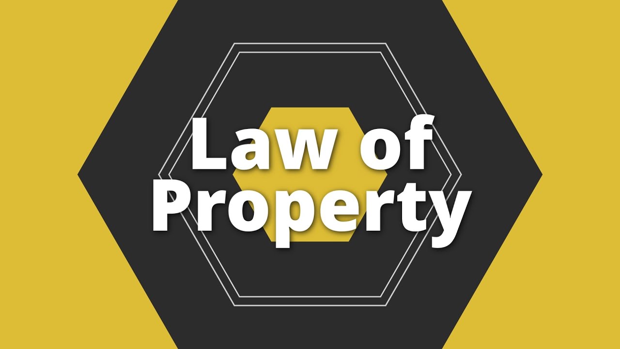 LAW OF PROPERTY SIMPLIFIED (PVL 3701)