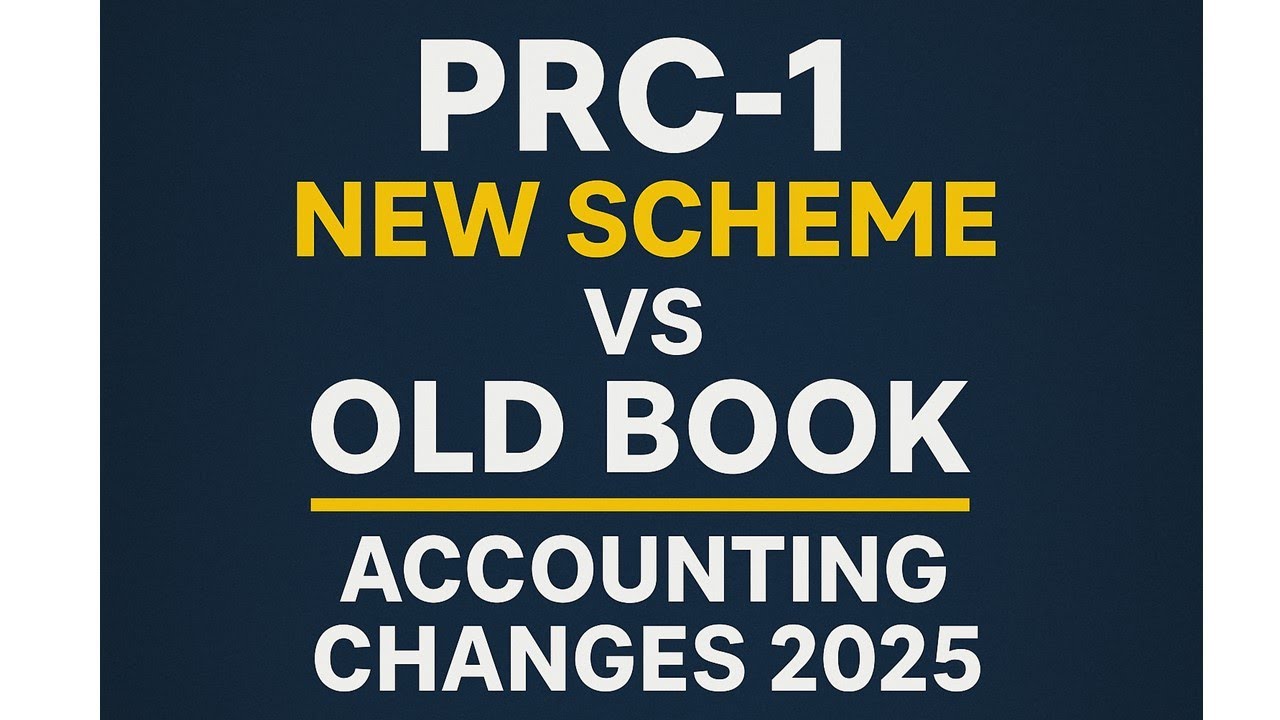PRC-1 Accounting Changes 2025 || What’s New? What’s Removed?