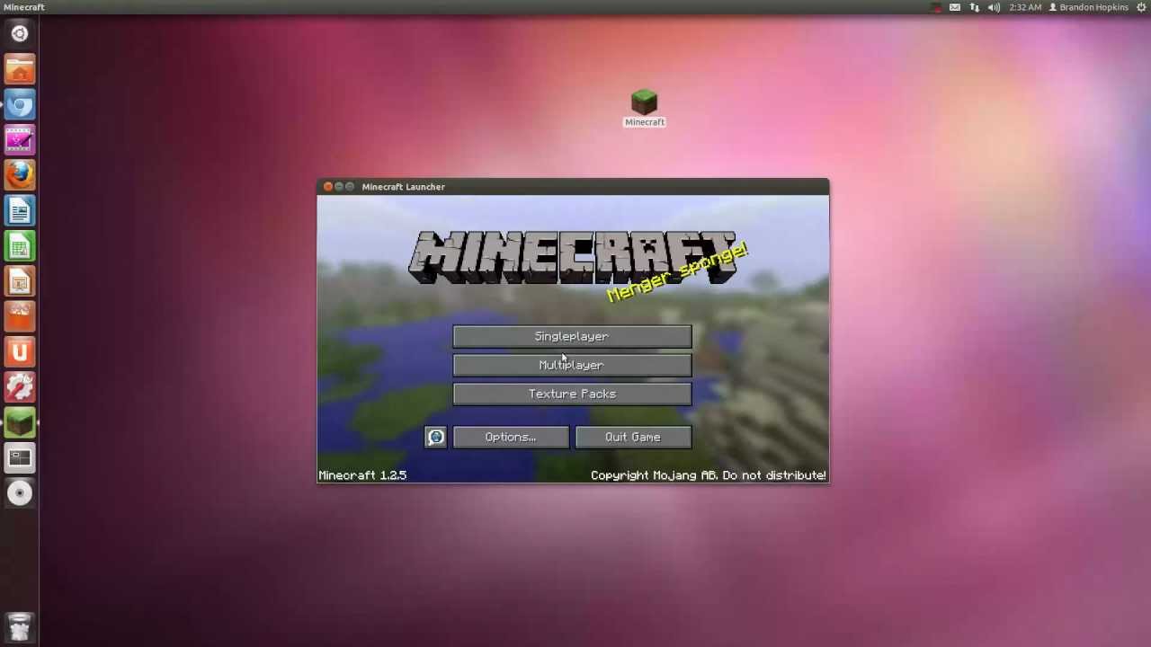 How to install Minecraft on Ubuntu like a Program