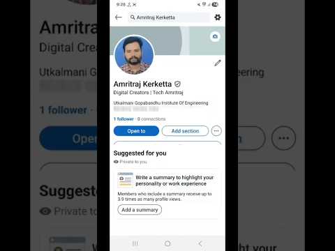 How to copy linkedin profile URL #shorts #linkedin #viral