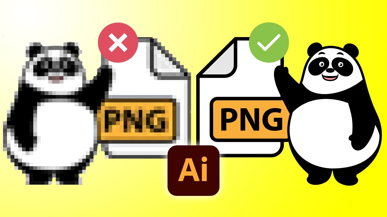 How To Export A High Resolution PNG In Illustrator CC