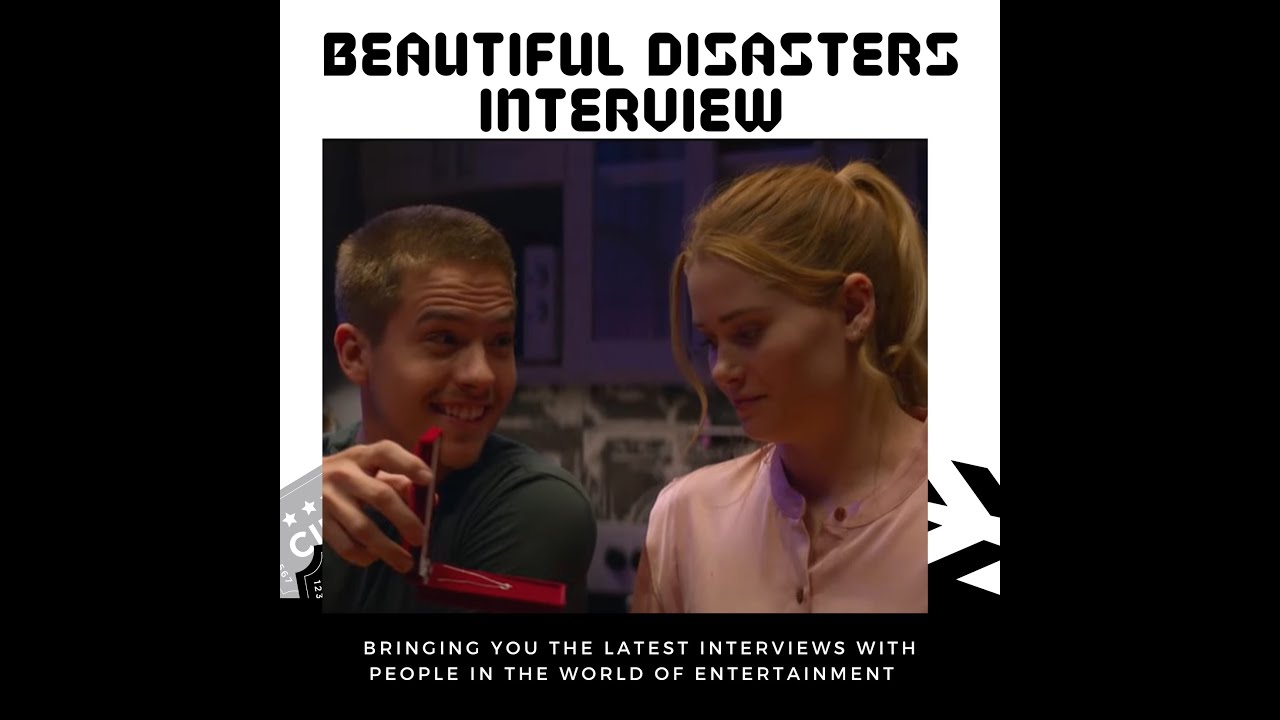 Beautiful Disasters stars Dylan Sprouse and Virginia Gardner Interview